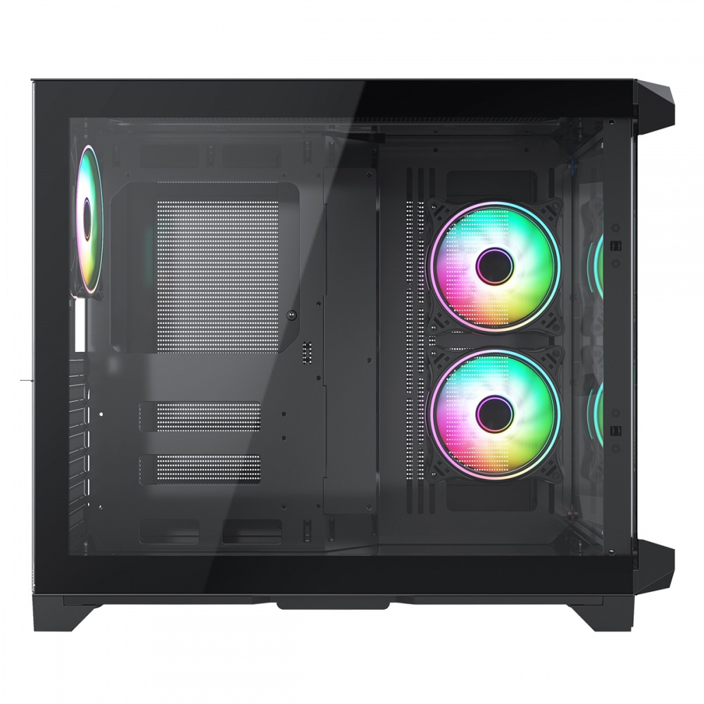CiT Pro Android X Gaming Cube Black Case with 3 x 120mm Infinity ARGB ...